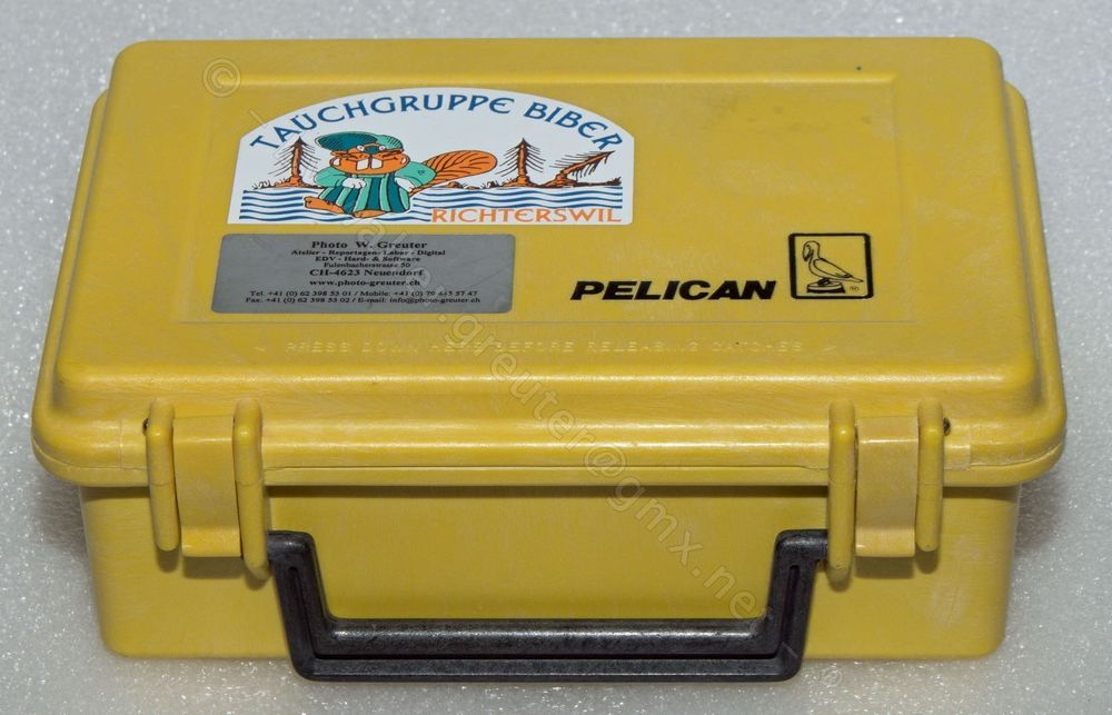 Pelican - Box - gelb - mit O-Ring (Gebraucht) in Grandval für CHF 4.9 ...