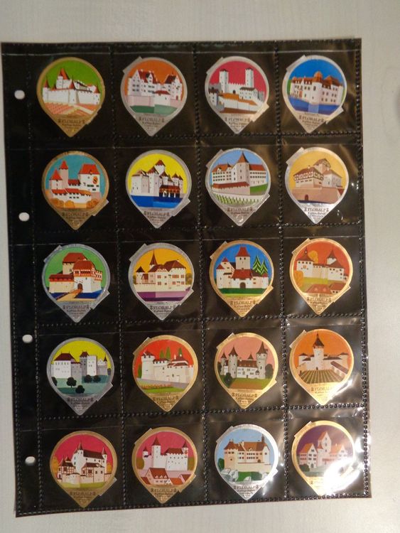 KRD Serie 24 Riegel Burgen und Schlösser (Gebraucht) in Birsfelden für CHF 1 – mit Lieferung auf ...