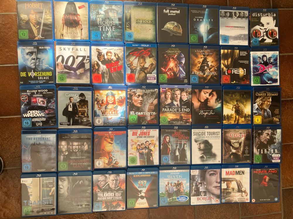 44 Filme und 4 Serien (Blu-rays) Thriller, Action, Drama.. (Gebraucht) in Arbon für CHF 35 – mit ...