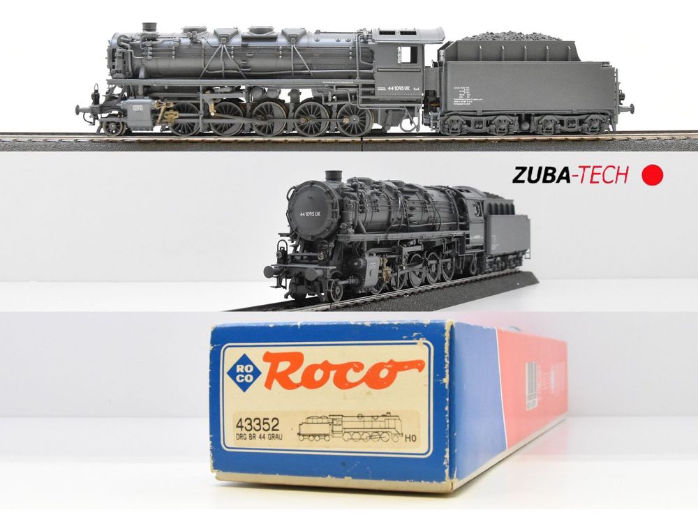Roco 43352 Dampflok BR 44 DRG Kriegslok H0 GS Analog mit OVP (Gebraucht ...