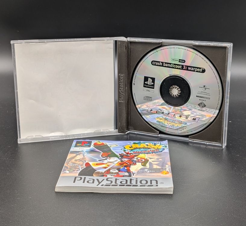Crash Bandicoot Warped PS1 (Gebraucht) in Domat/Ems für CHF 19.9 – mit ...