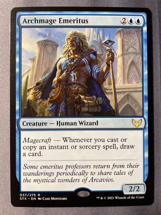 Archmage Emeritus Strixhaven Boosterfrisch (Neu (gemäss Beschreibung ...