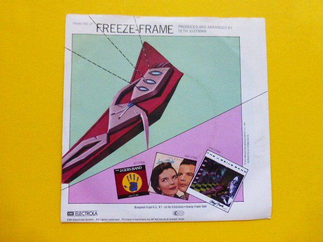 The J. Geils Band – Freeze-Frame / Flamethrower (Gebraucht) in Zürich ...