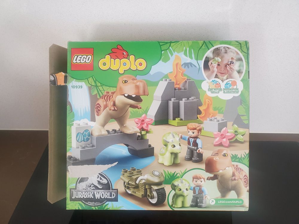 Lego Duplo Jurassic World T-Rex und Triceratops | Kaufen auf Ricardo