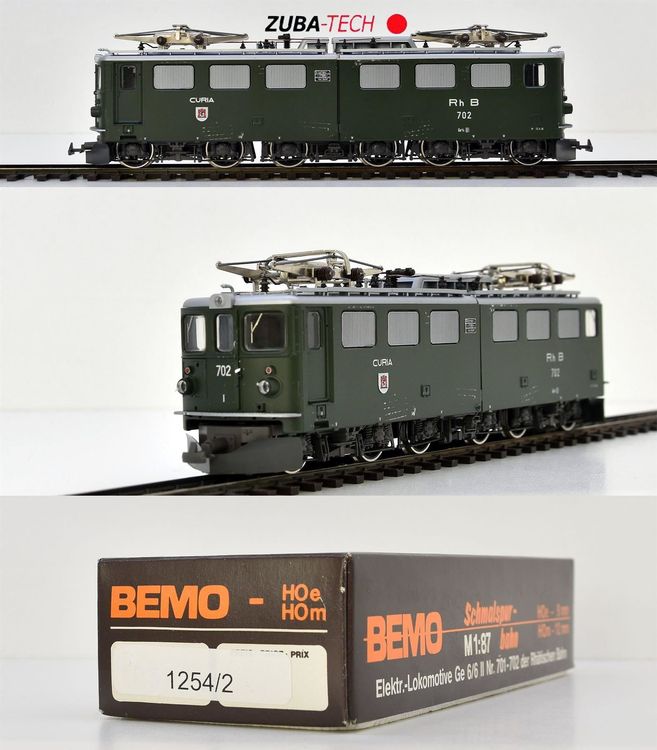 Bemo 1254/2 E-Lok Ge 6/6 II RhB, H0m (Gebraucht) in St. Gallen für CHF 98 – mit Lieferung auf ...