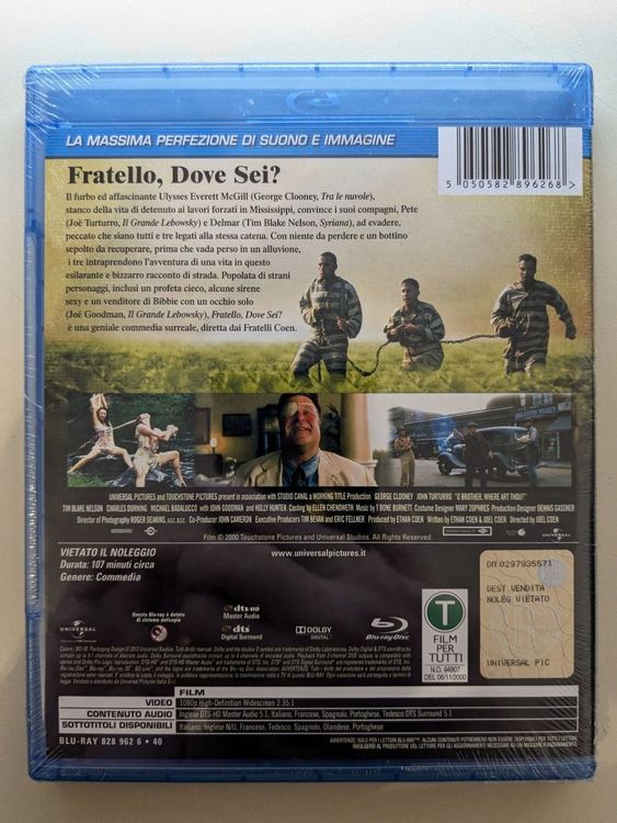 O Brother, Where Art Thou? [Blu-ray/neu&OVP] (Neu und originalverpackt) in Port für CHF 6.5 ...
