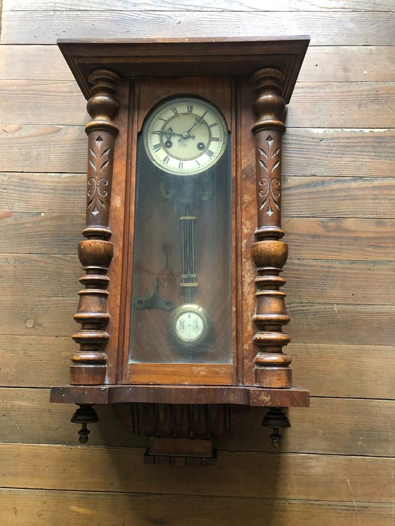 Antike Wanduhr , Regulator , Junghans | Kaufen auf Ricardo