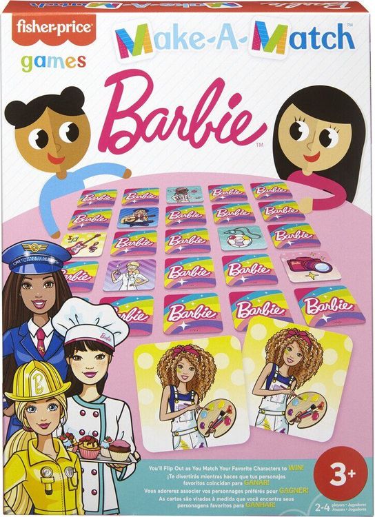 Fisher-Price Games Barbie Make-a-Match / Memory | Kaufen auf Ricardo