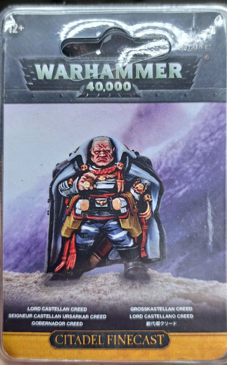 Warhammer 40'000 Citadel Finecast Lord Castellan Creed (Neu und ...