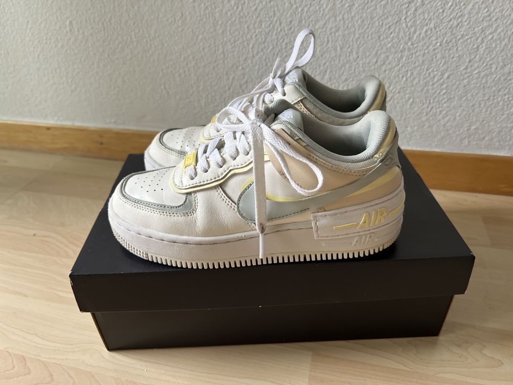Nike Sneakers Air Force 1 Shadow FB7582 100 Weiß Gr.36.5 (Gebraucht) in ...