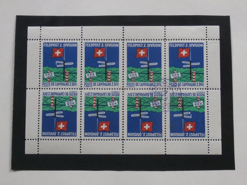 Feldpost Poste de Campagne 2.Division mit Falz (Gebraucht) in für CHF 8 ...