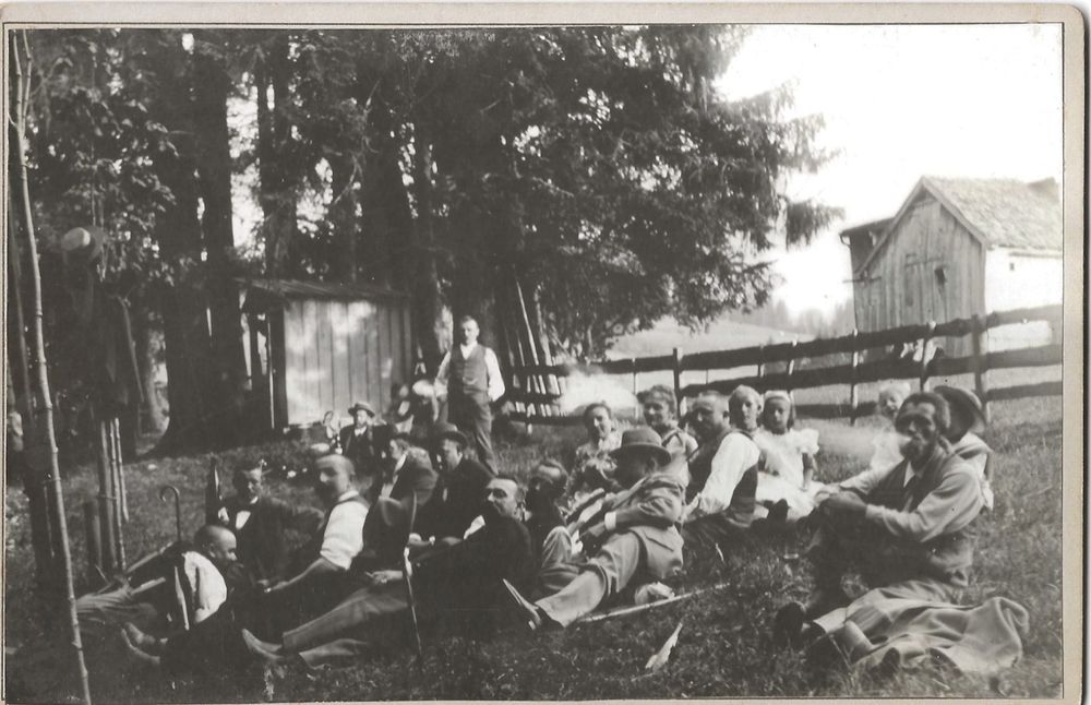 Kabinettfotografie, St. Gallen, Wanderer, Carl Lumpert Sohn (Gebraucht ...
