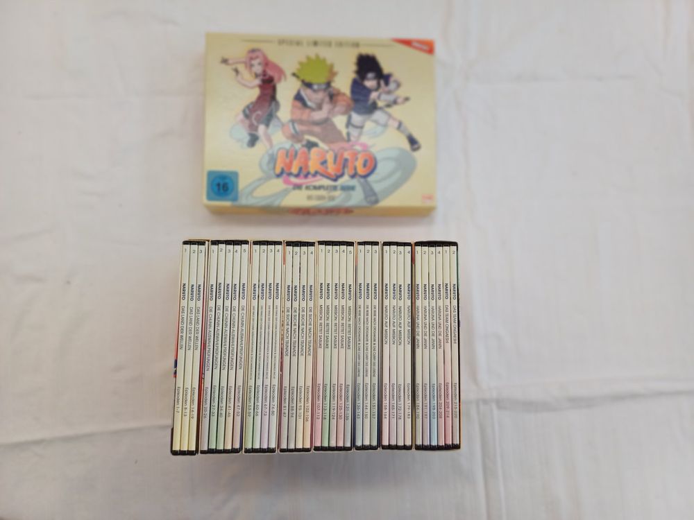 Naruto DVD Box Set (Gebraucht) in Luzern für CHF 90 – mit Lieferung auf ...