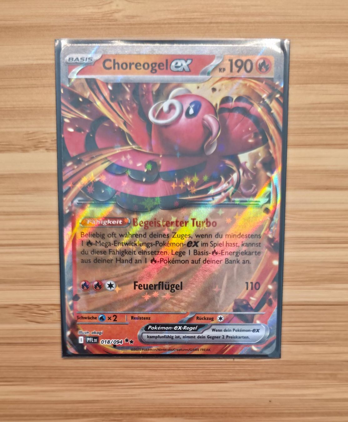 Pokémon - Choreogel ex (PFL 018/093) / Fatale Flammen (Neu (gemäss ...
