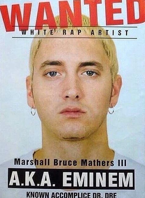 Poster Eminem Wanted | Kaufen auf Ricardo