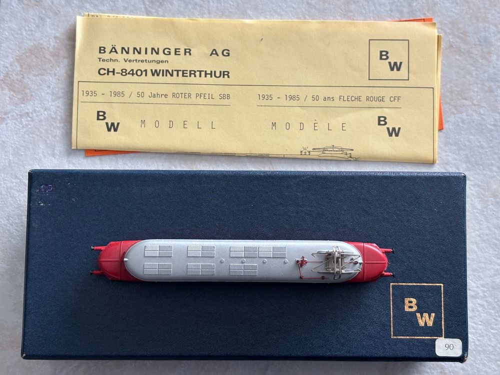Bänninger 11001 Triebwagen RCe 2/4 Roter Pfeil SBB (Neu (gemäss ...