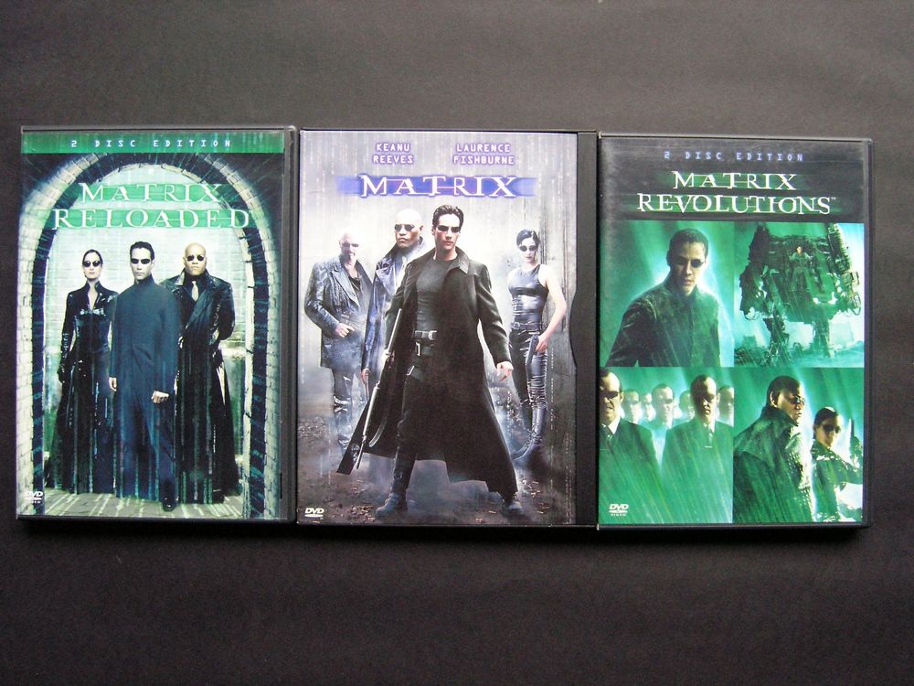 MATRIX TRILOGIE 3 DVD Set | Kaufen auf Ricardo
