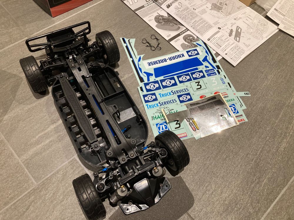 Tamiya TT01 Euro Racing Truck Team Hahn Man Tgs mit Tuning | Kaufen auf ...