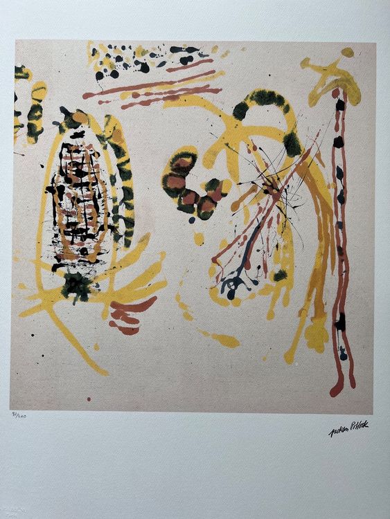 Jackson Pollock « Untitled » 80/300 (Neu (gemäss Beschreibung)) in ...