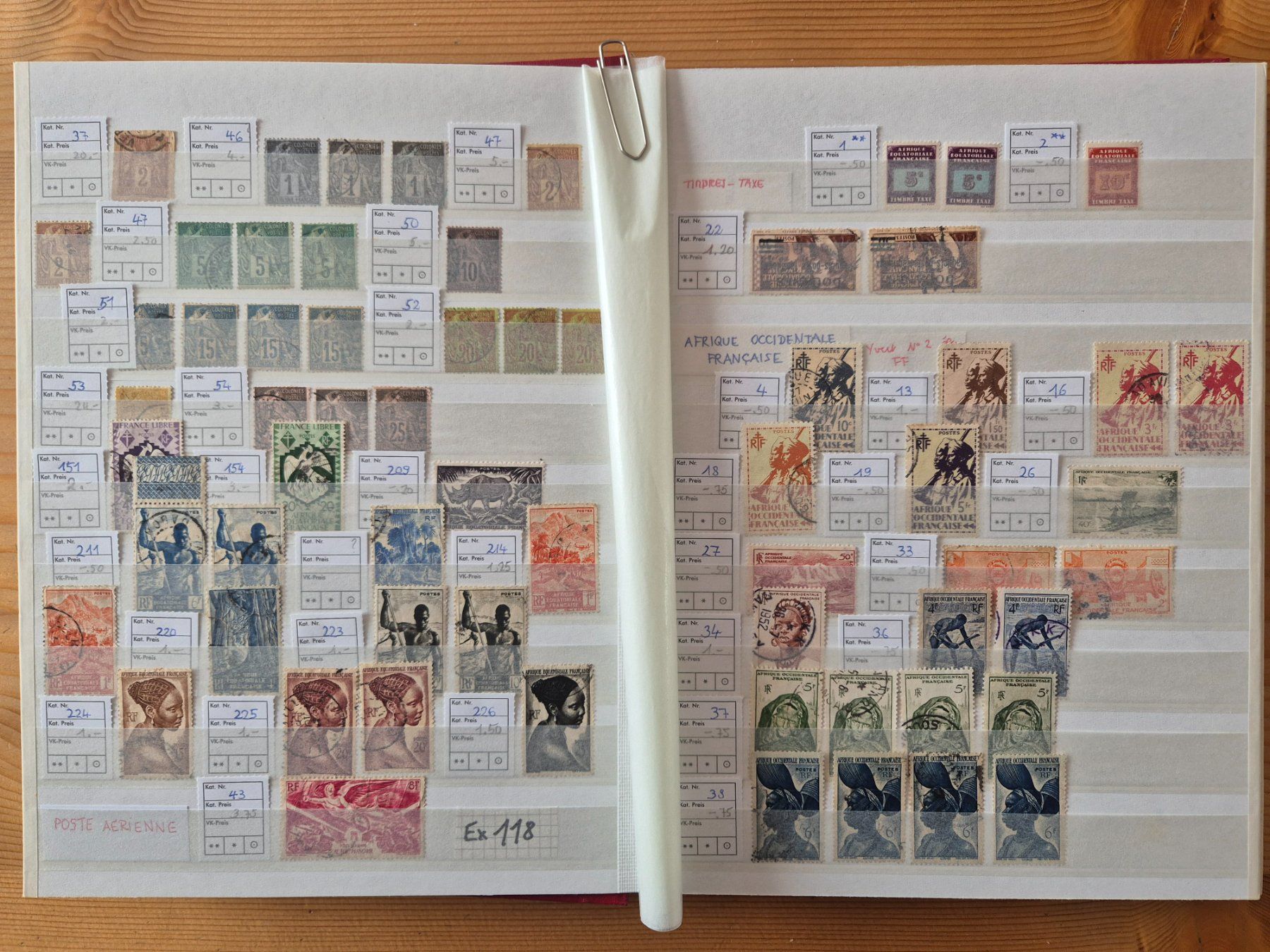 Franz.Kolonien in Album 1 Zustand gemäss Bilder (Gebraucht) in ...