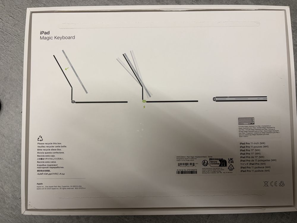 Apple Magic Keyboard iPad 11 M4 (Neu (gemäss Beschreibung)) in ...