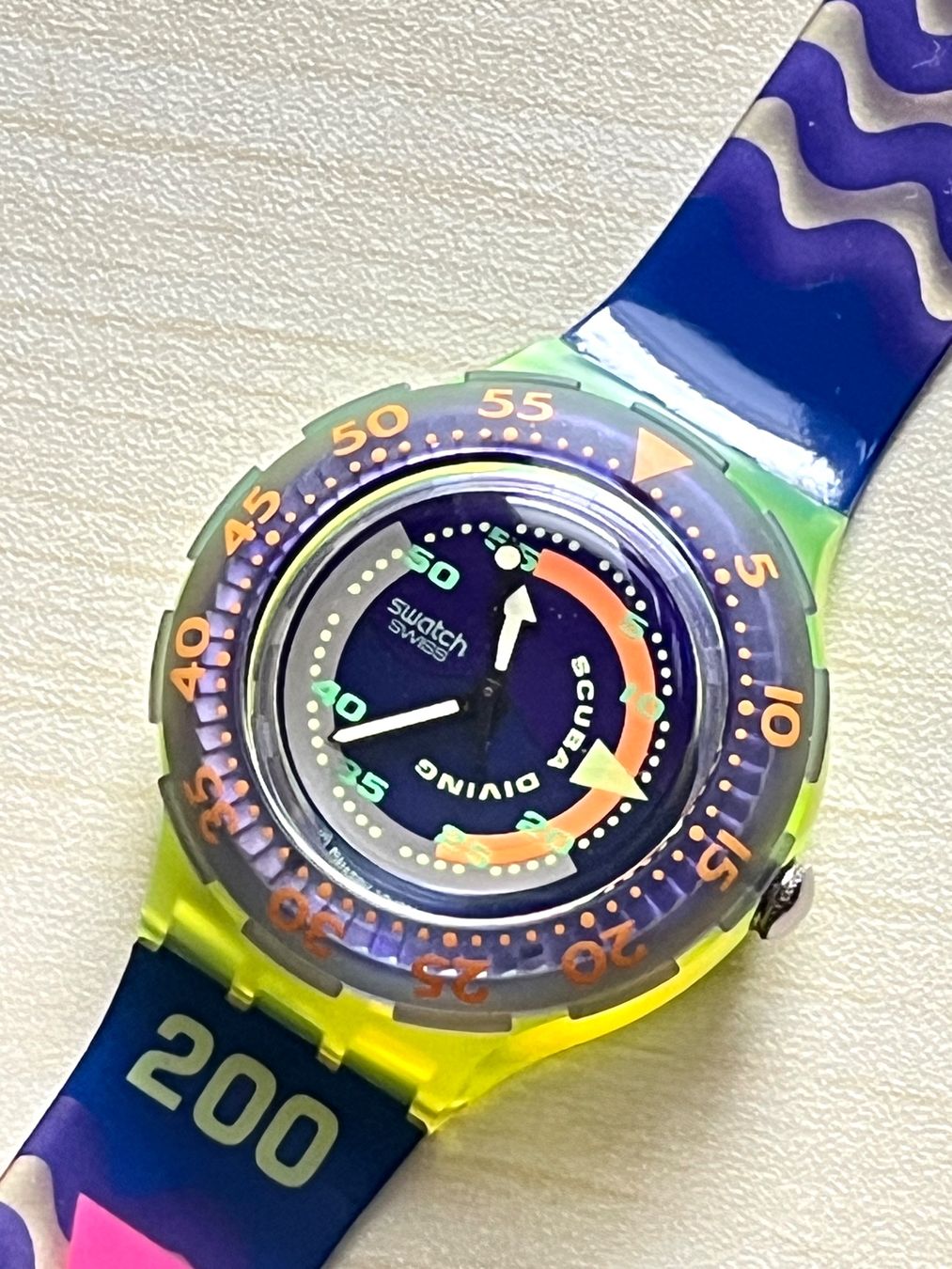Swatch Scuba 200 Taucheruhr, Vintage Sammlerstück! (Gebraucht) in ...