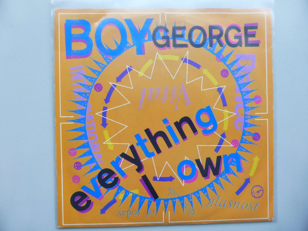 VINYL SINGLE BOY GEORGE | Kaufen auf Ricardo
