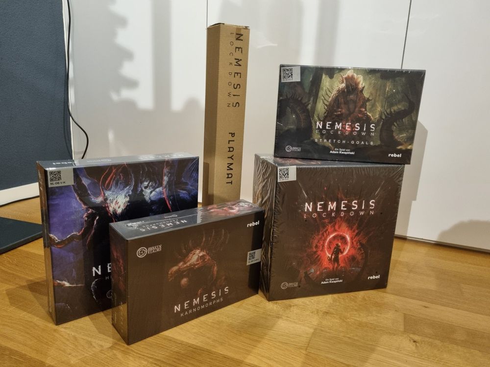 Nemesis Lockdown + Stretch Goals + Add-ons + Play Mat (DE) | Kaufen auf Ricardo