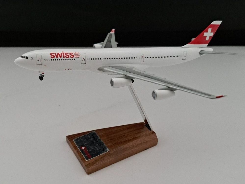 Swiss Airbus A340-300, Swiss Special Edition, 1:400 (Gebraucht) in ...