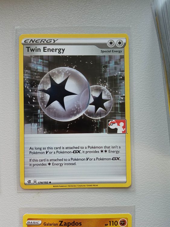 Twin Energy - Pokemon TCG Prize Pack Stamp Stempel (Gebraucht) in ...