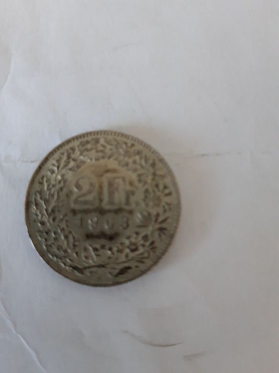 2 Fr. 1963 Silber Gebraucht | Kaufen auf Ricardo