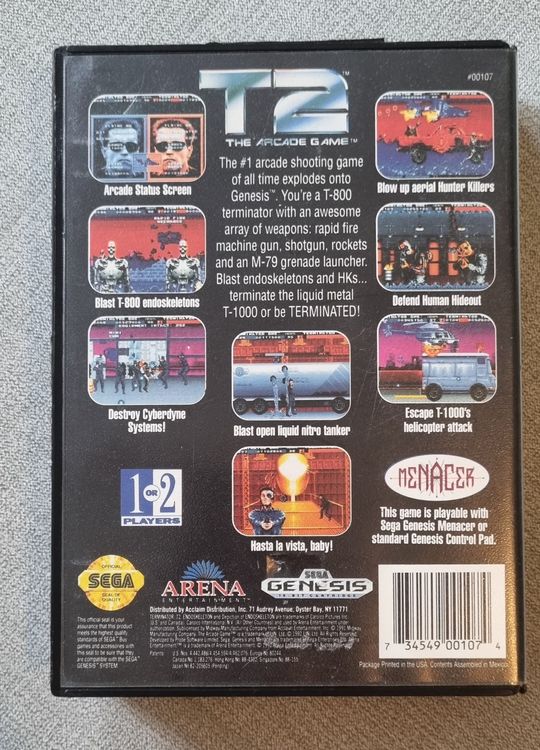 Terminator 2 T2 Arcade Game - Sega | Kaufen auf Ricardo