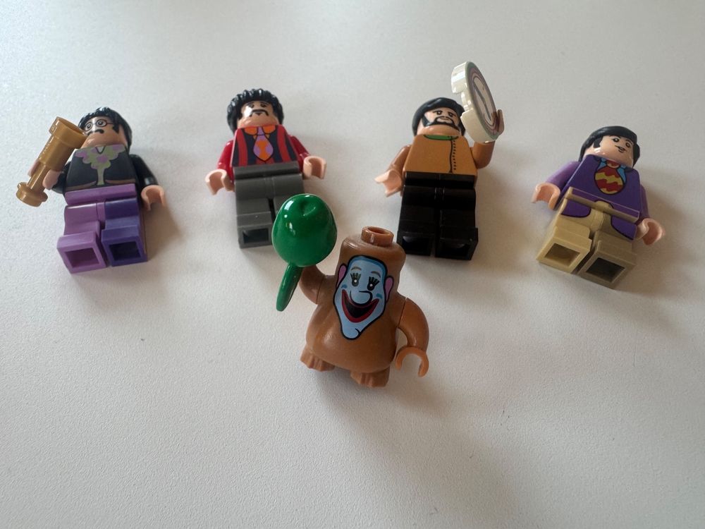 LEGO 21306 Beatles Figuren aus dem Yellow Submarine Set (Gebraucht) in ...