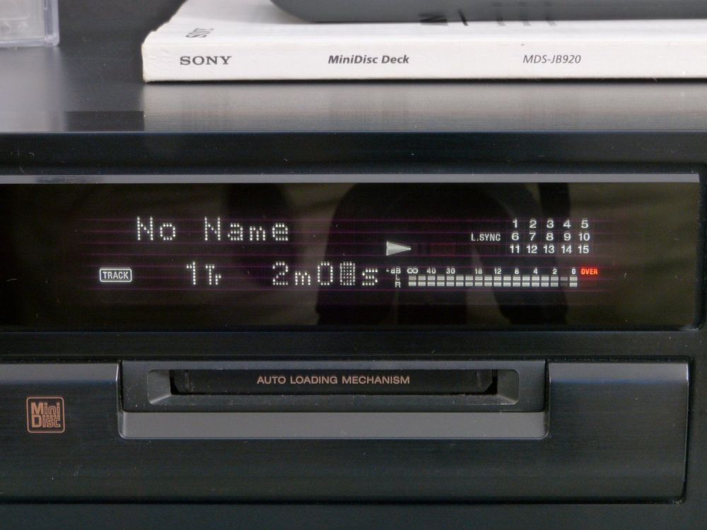 Sony Minidisc Recorder MDS-JB920 mit FB + Packung von MDs + | Kaufen ...