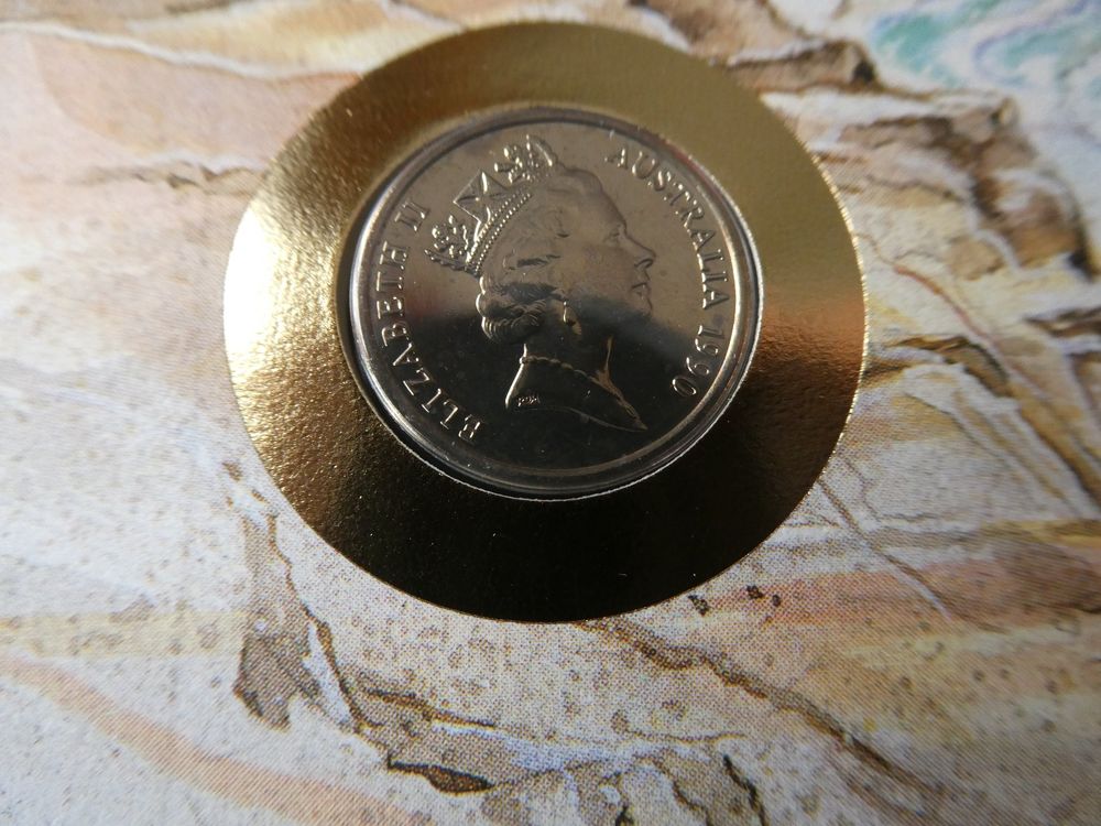 Weihnachtsinsel/Australien 1990, 5 Cents unzirkuliert (Neu (gemäss Beschreibung)) in Hinterforst ...