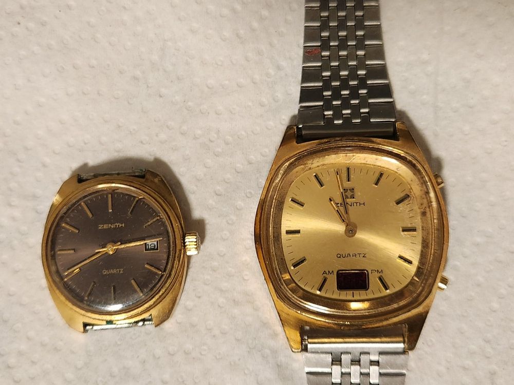 2 montres zenith vintage (Gebraucht) in Cressier NE für CHF 55 – mit Lieferung auf Ricardo kaufen