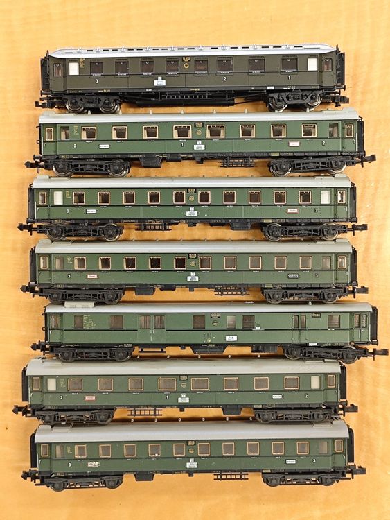 N4 Modellbahn Spur N Piccolo Mini 7x Wagen DR Trix | Kaufen auf Ricardo
