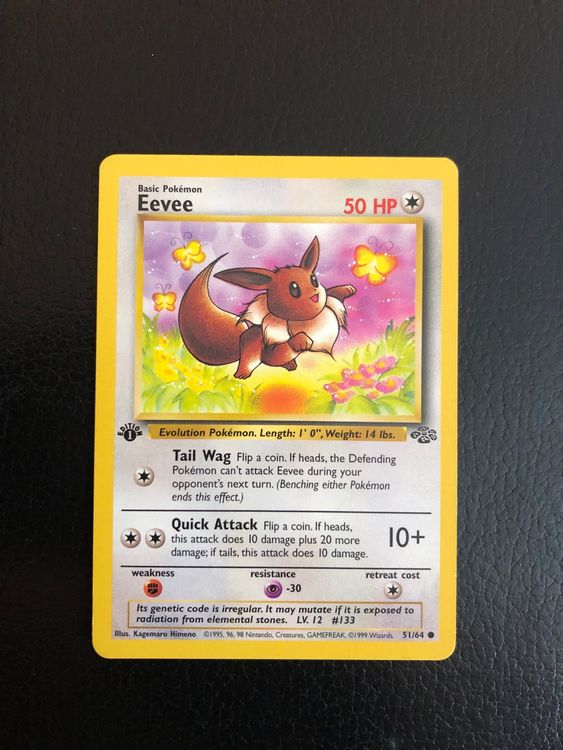 Jungle Eevee 51/64 1st edition Ab 1 (Gebraucht) in Paradiso für CHF 7 ...