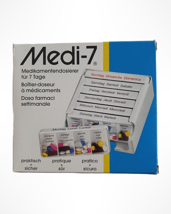 MEDI-7 Medikamentendosierer für 7 Tage (Gebraucht) in Wangen b. Olten ...