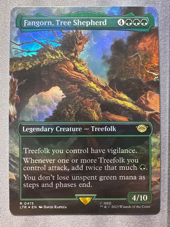 Fangorn, Tree Shepherd FOIL Variant 0415 Lord of the Rings (Neu (gemäss ...
