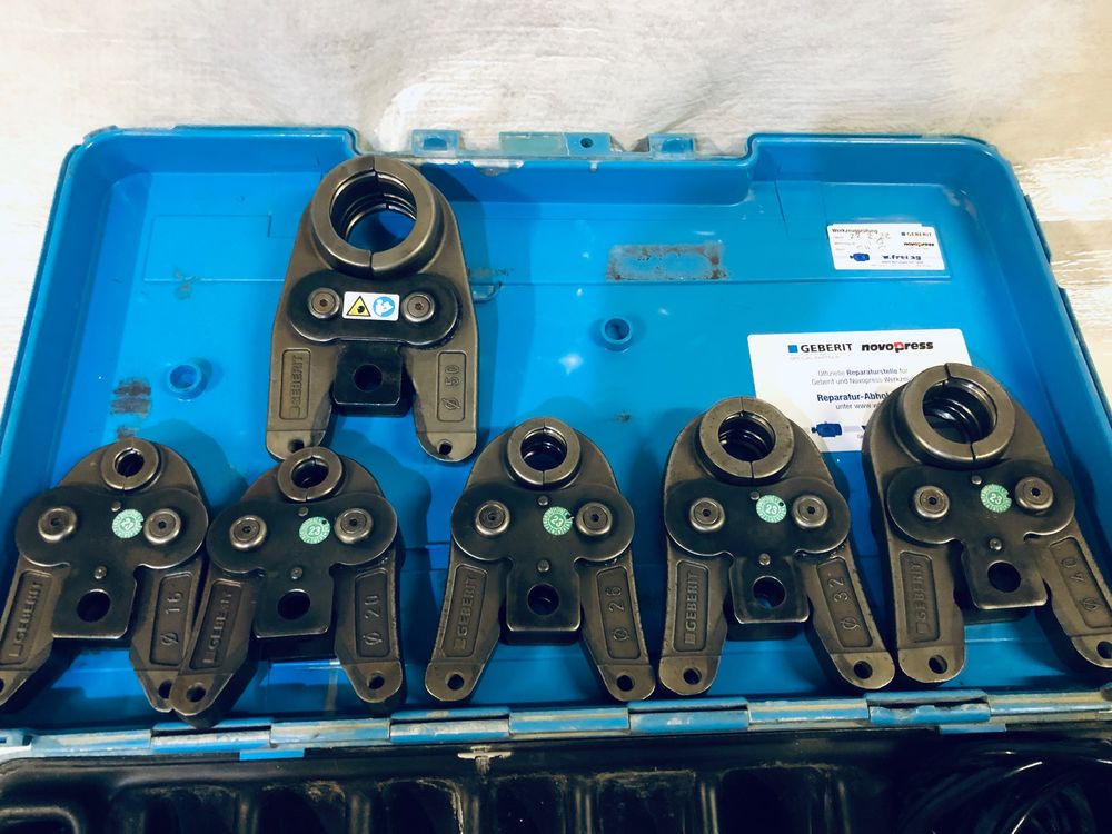 Geberit Mepla Pressmaschine , 16-50mm , Sanitär | Kaufen auf Ricardo