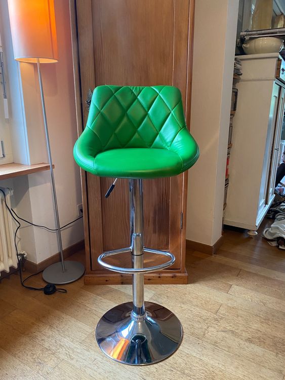 Barhocker grün, Höhe verstellbar | Kaufen auf Ricardo