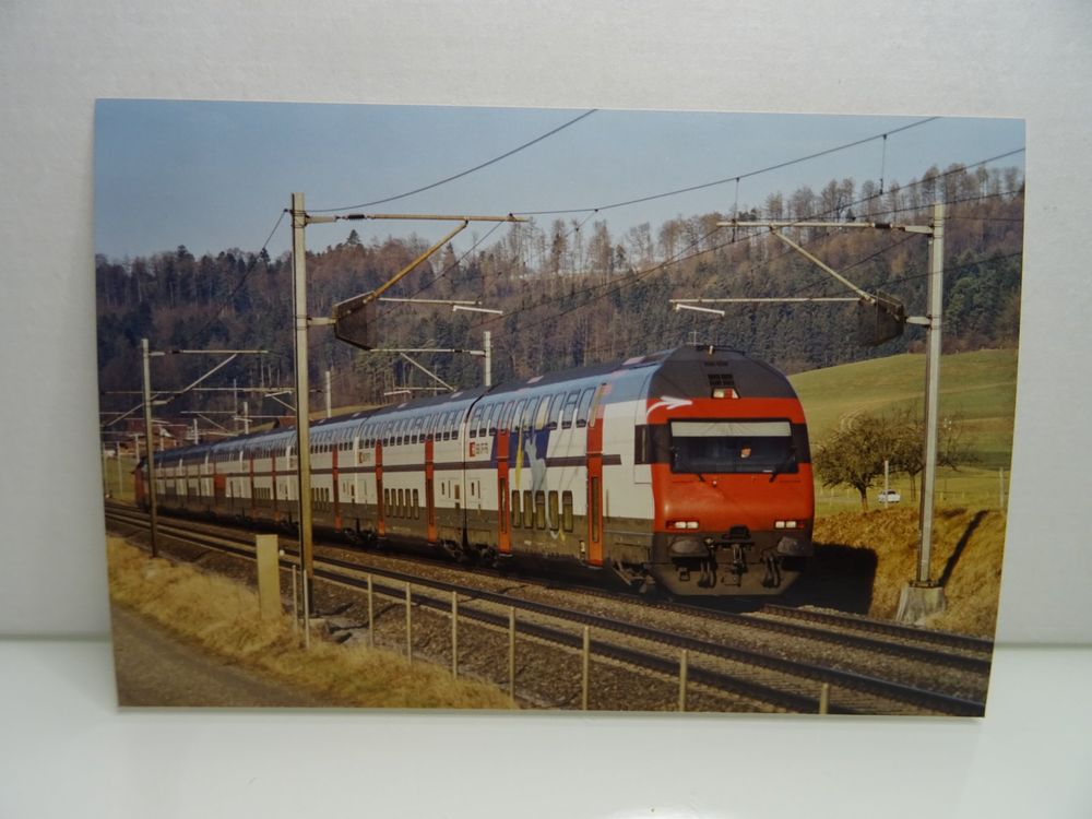 Foto SBB Re 460 IC 2000 Genf-Airport SG Elgg 2.2.2002. (Gebraucht) in ...