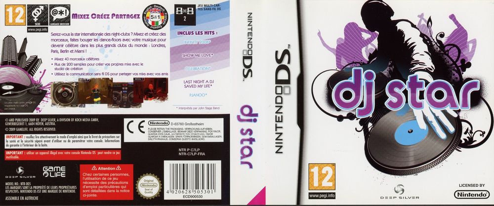 NINTENDO DS - dj star (D'occasion) à Lausanne pour CHF 1 – avec ...