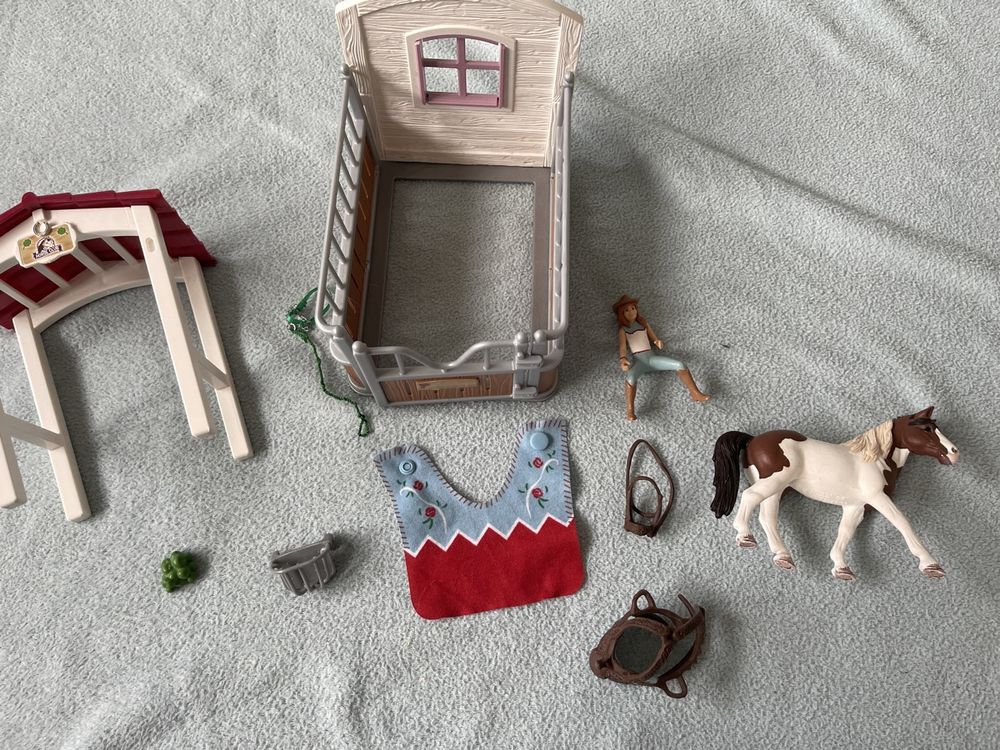 Schleich Horseclub- Pferdebox mit Pferd und Reiter | Kaufen auf Ricardo