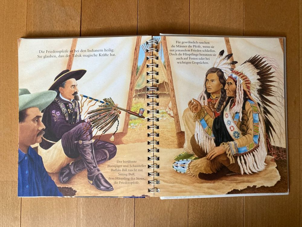 Die Indianer Folienbuch von Meyer / kleine Kinderbibliothek (Gebraucht ...