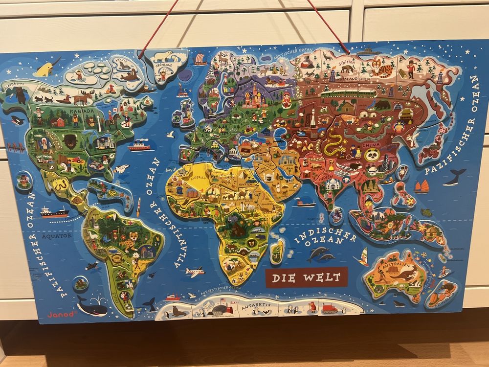 Weltkarte für Kinder | Kaufen auf Ricardo
