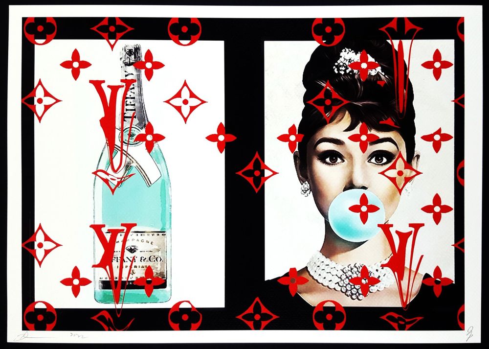Death NYC Graffiti Pop Art Druck " Breakfast at Tiffany's (Neu (gemäss ...