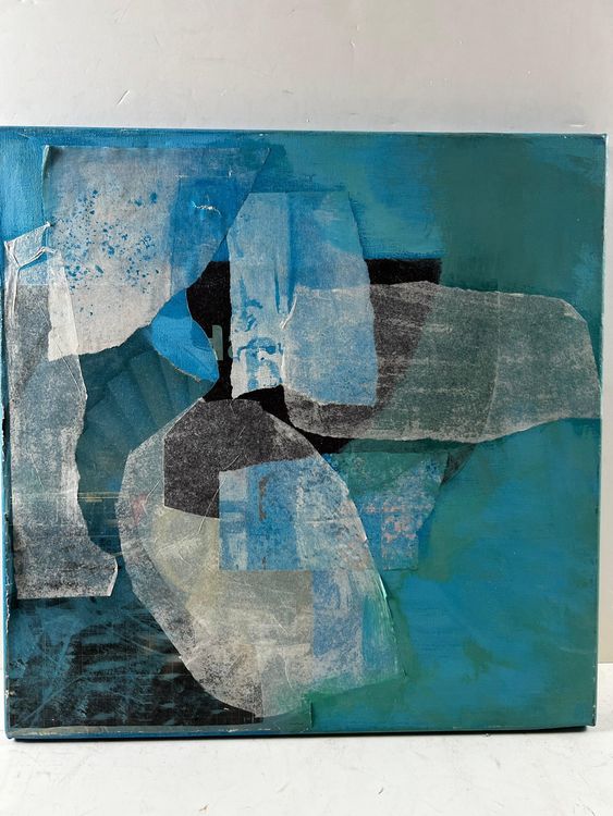 Moderne Collage Mischtechnik Signiert. (Gebraucht) in Neuhausen am Rheinfall für CHF 30 – mit ...