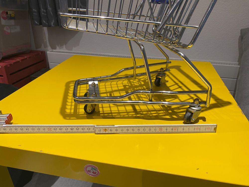 Mini Einkaufswagen Metall (Gebraucht) in Fislisbach für CHF 10 – mit ...